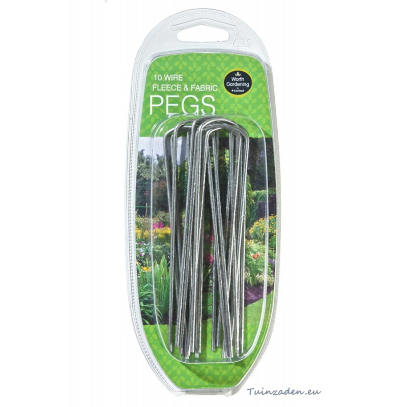 Metal pegs u-profile for mulch fleece - Other • Tuinzaden.eu