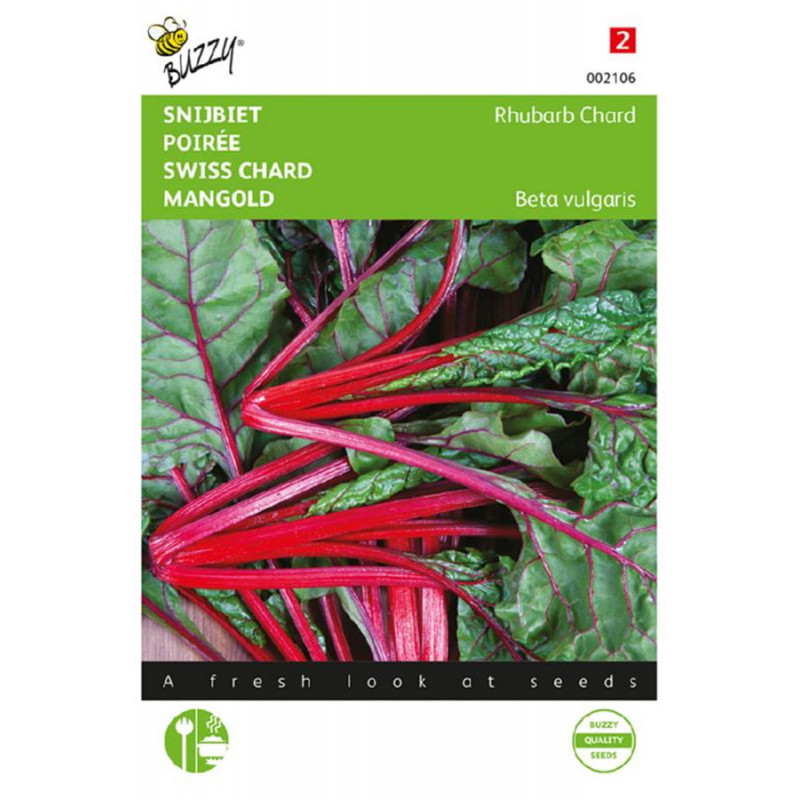Red Chard Micro Leaf Snijbiet zaden - Zaden kopen? Tuinzaden.eu