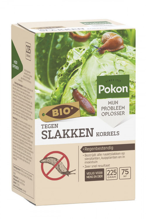 Organic Slug & Snail Pellets 225gr Pokon bio - Insecticide • Tuinzaden.eu