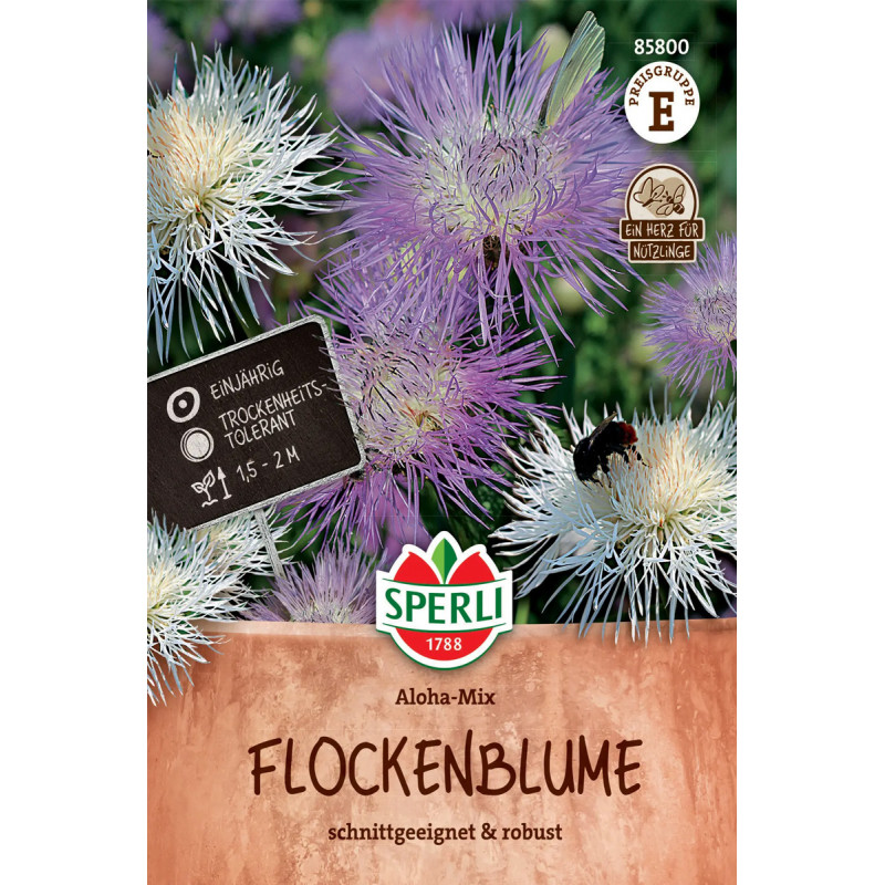 Aloha mix Cornflower seeds - Centaurea Seeds • Tuinzaden.eu