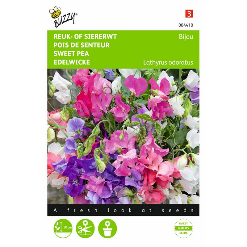 Bijou Dwarf Sweet peas Lathyrus seeds - Peas Seeds • Tuinzaden.eu