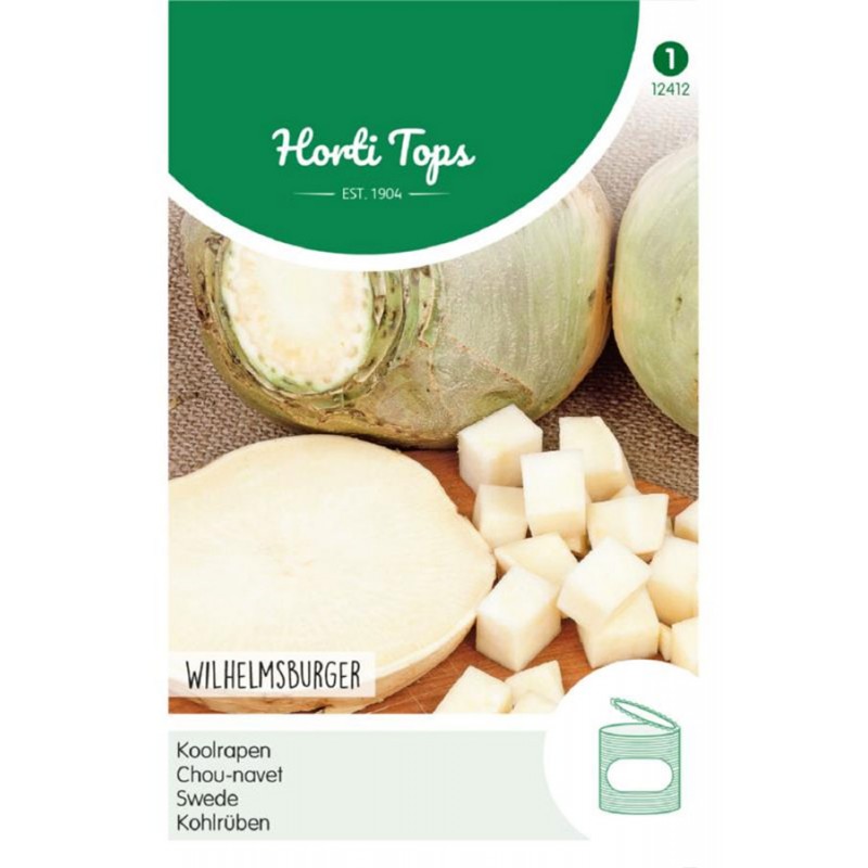 Wilhelmsburger Greentop - Rutabaga Swede seeds - Seeds • Tuinzaden.eu