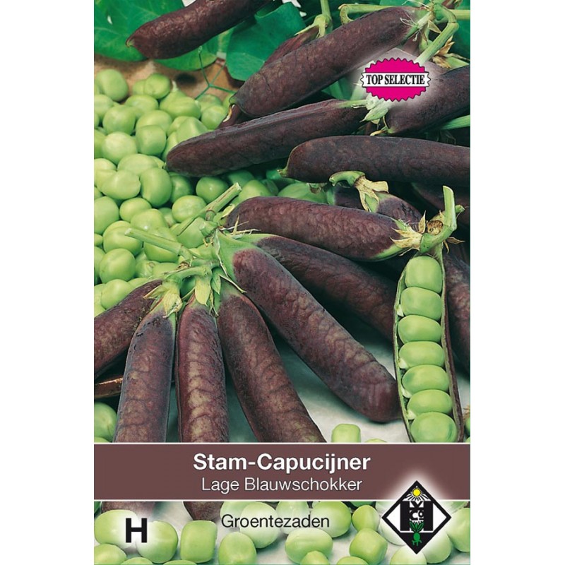Lage Blauwschokker Stam-Capucijner zaden - Kapucijners kopen? Tuinzaden.eu